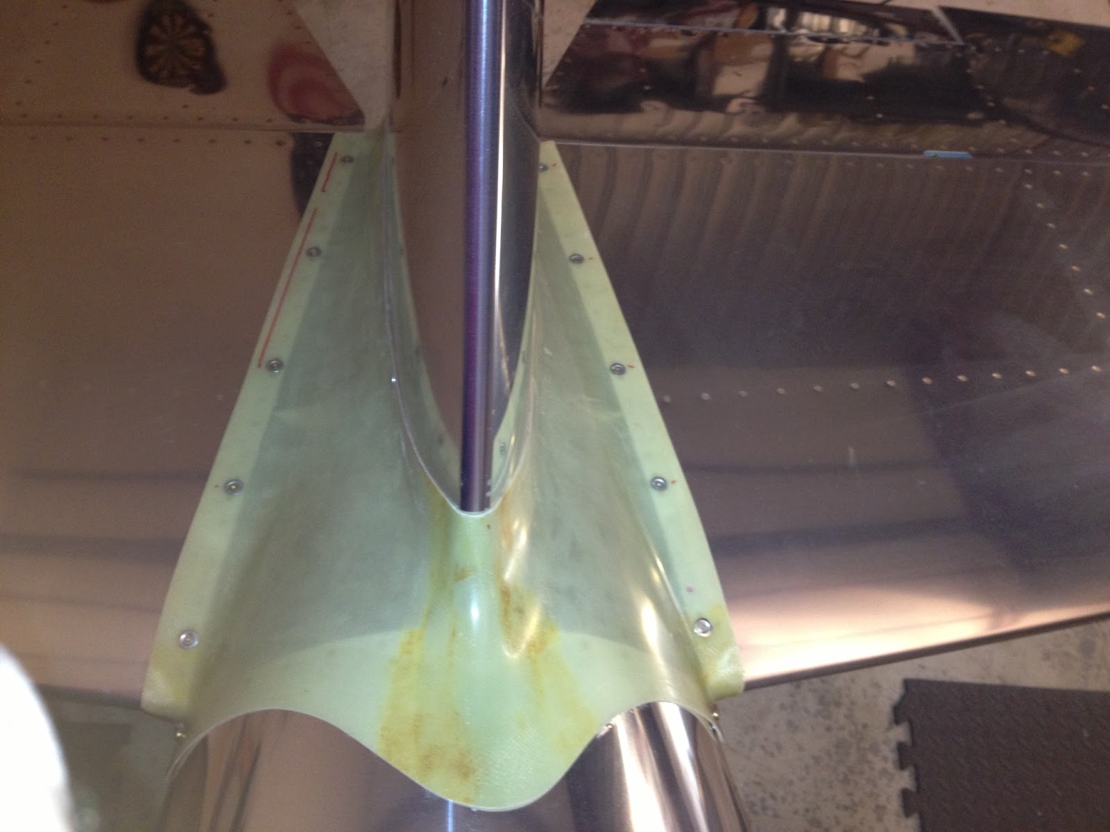 Chad and Bekah's RV-7: Empennage Fairing